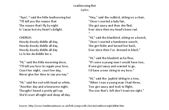 Leatherwing Bat – Tune to DAC – Dulcimer Jambalaya